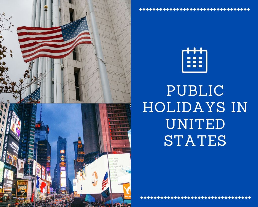 Public Holidays in United States in [year]